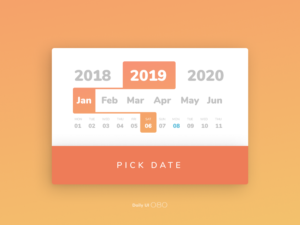 保存版！「Date Picker (日付指定入力）」のデザインサンプル｜SeleQt【セレキュト】