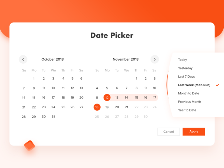 保存版！「Date Picker (日付指定入力）」のデザインサンプル - SeleQt【セレキュト】｜SeleQt【セレキュト】