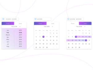 保存版！「Date Picker (日付指定入力）」のデザインサンプル｜SeleQt【セレキュト】
