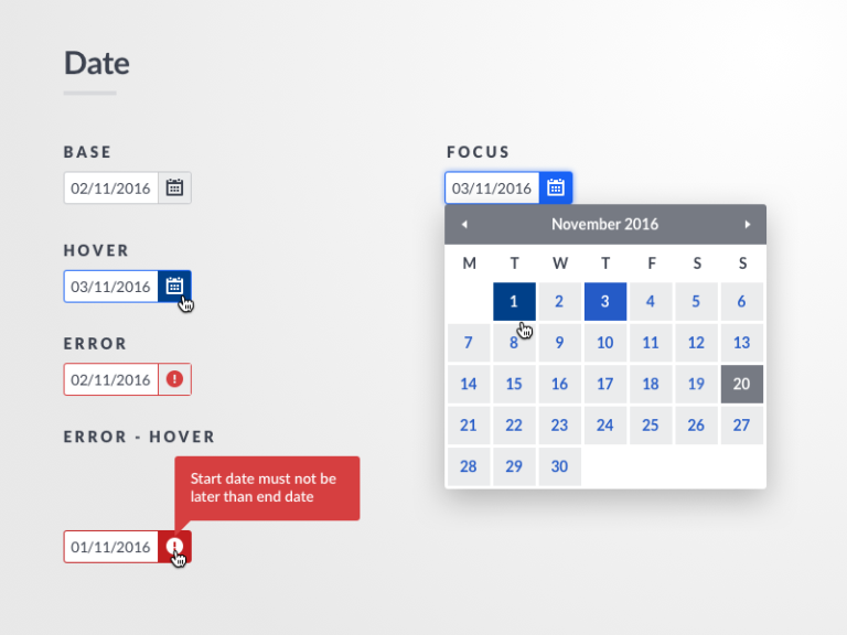 保存版！「Date Picker (日付指定入力）」のデザインサンプル｜SeleQt【セレキュト】